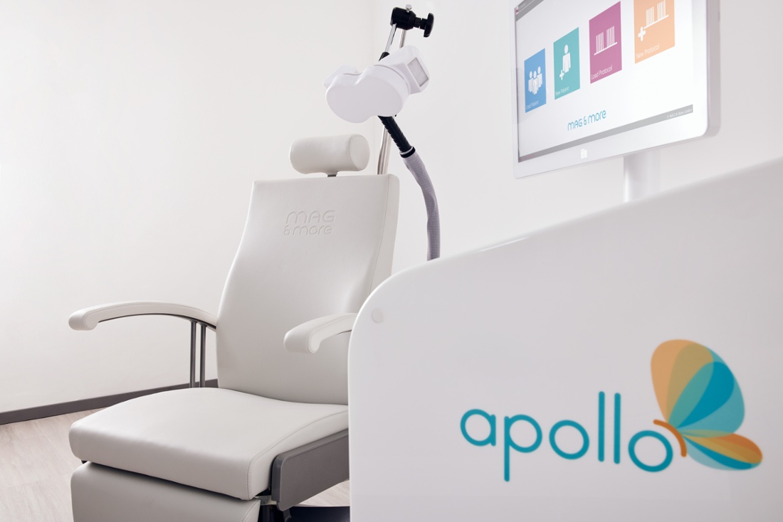 Apollo TMS Therapy by MAG & More | neurocare Technology